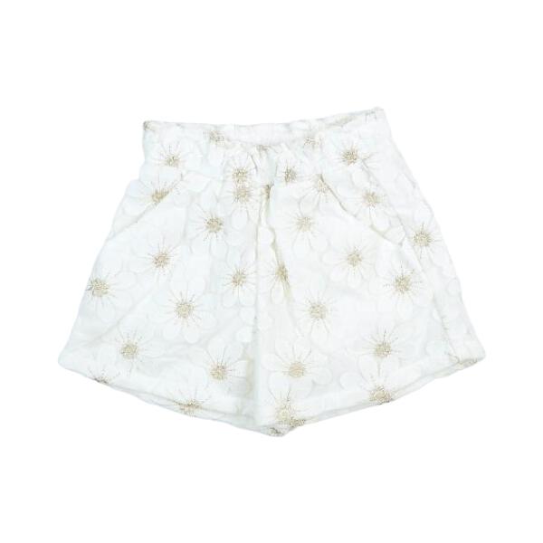 White Lace Floral Shorts Doe A Dear